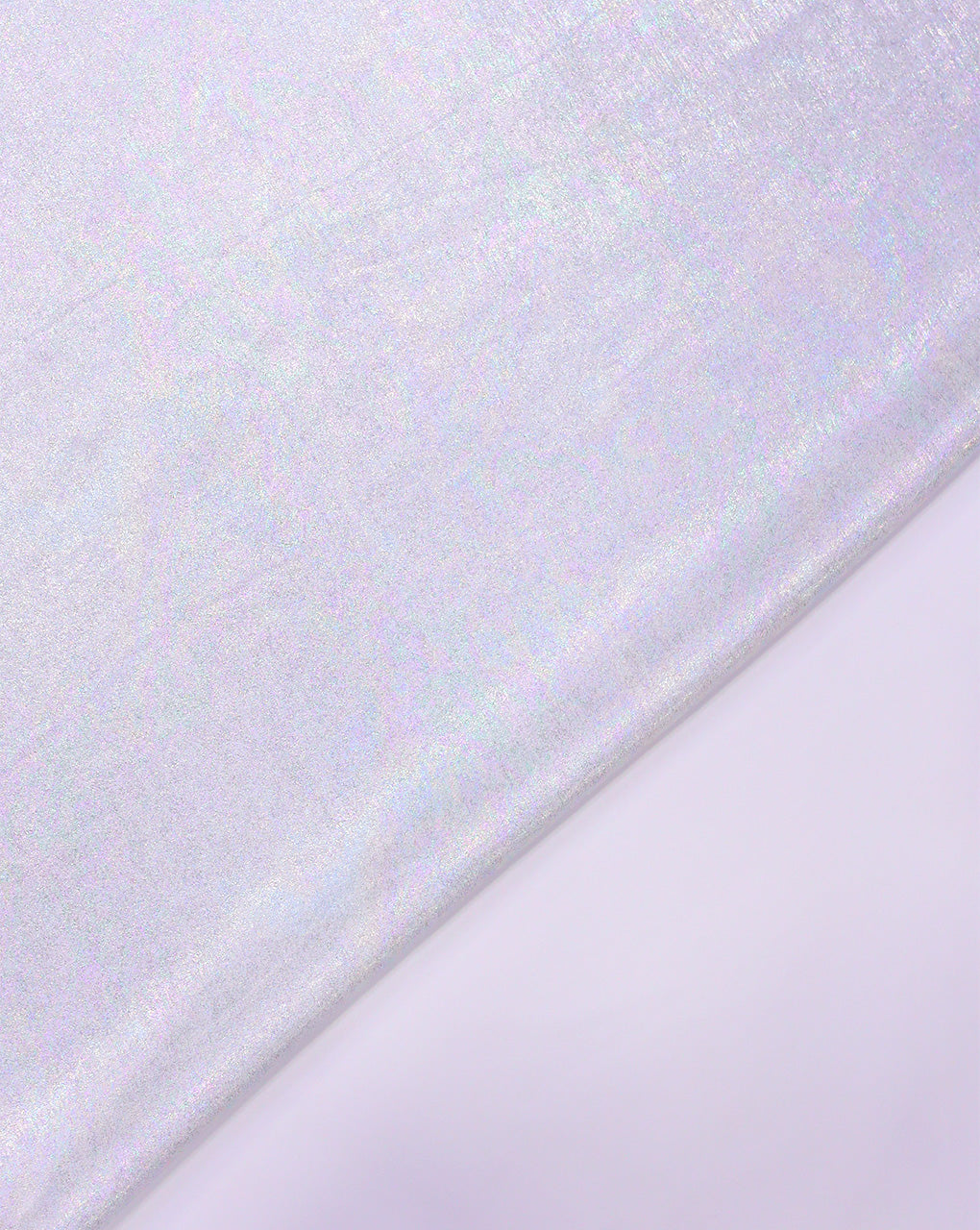 WHITE POLYESTER MILANO SATIN FABRIC WITH FOIL PRINTING – Sahni Fabs