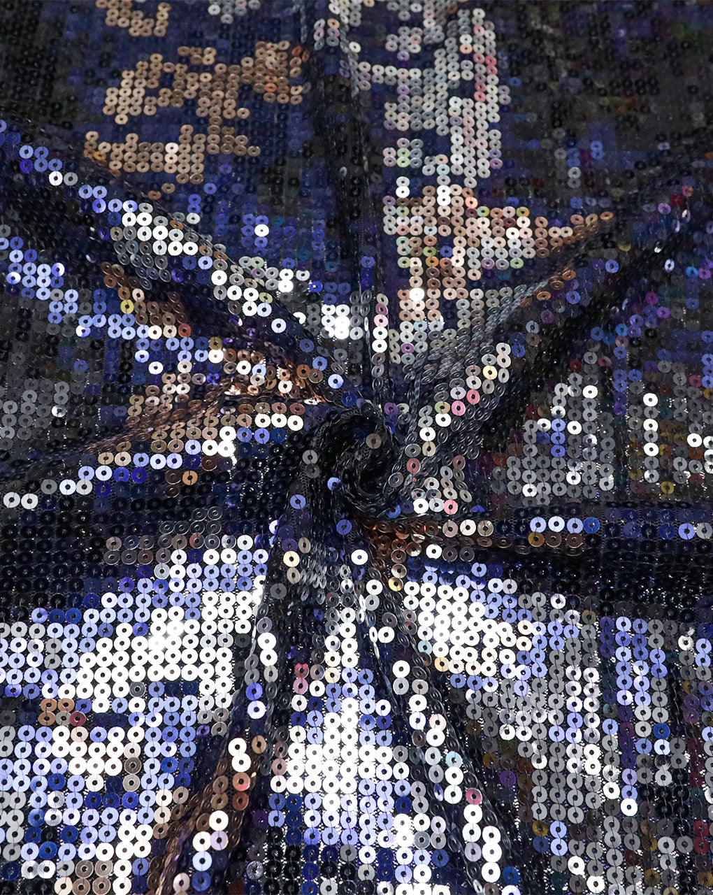 MULTICOLOR NET SEQUINS FABRIC – Sahni Fabs