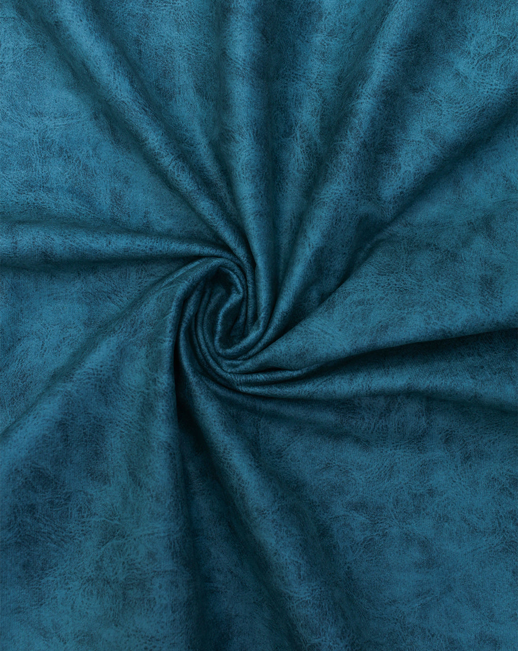 DARK CYAN POLYESTER SUEDE PRINTED FABRIC – Sahni Fabs