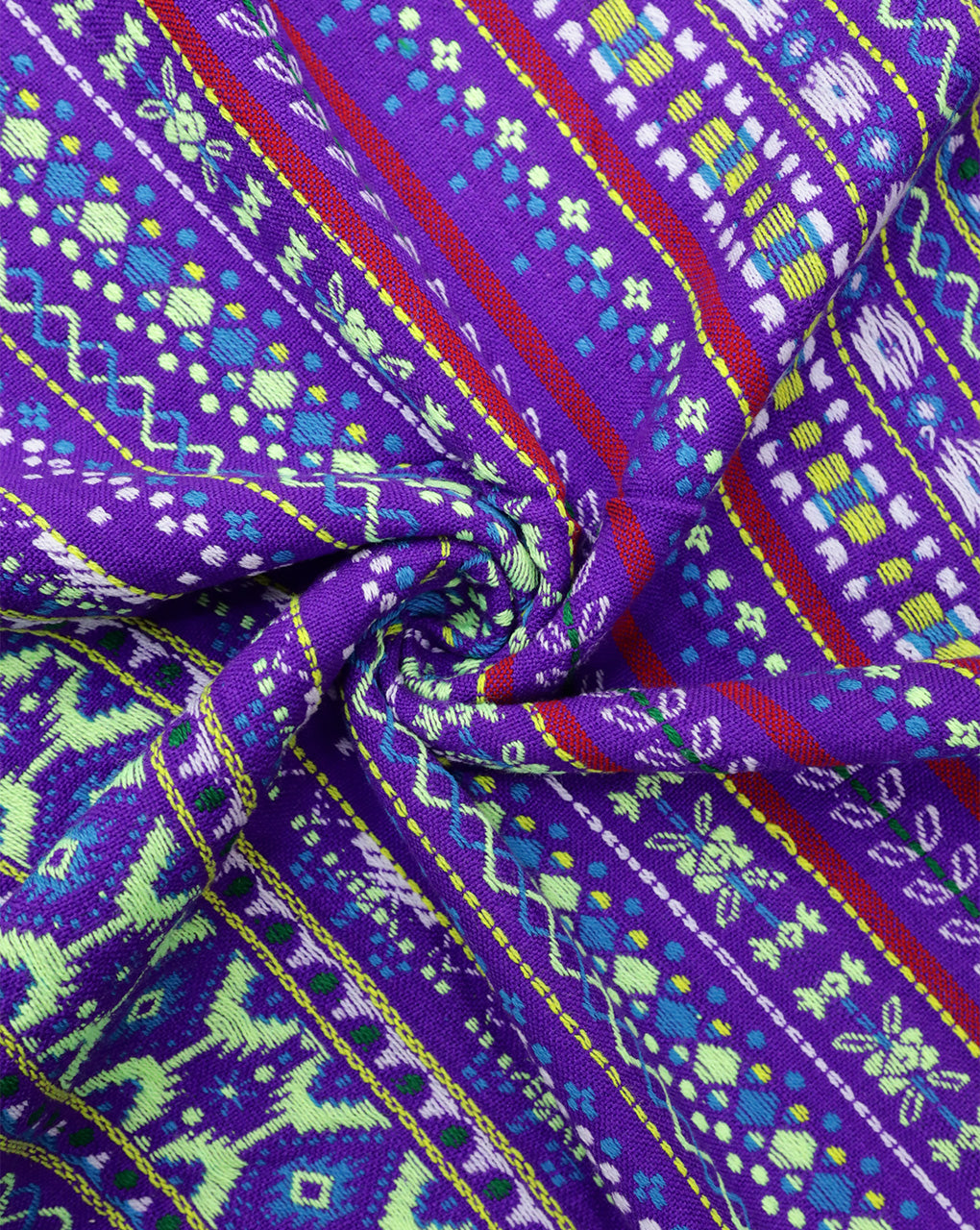 MULTICOLOR ABSTRACT DESIGN ACRYLIC JACQUARD FABRIC – Sahni Fabs